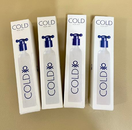 Benetton Perfumes HOT / COLD / COLD SILVER / HOT GOLD 100ml EDT Perfume ...