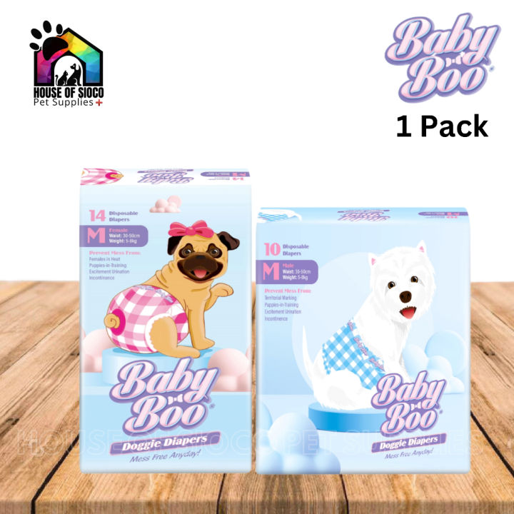 Baby Boo Disposable Female Diaper and Male Wrap (Per Pack) | Lazada PH