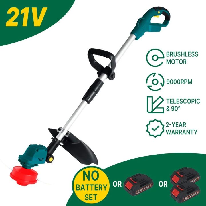New T TOVIA Brushless Electric Lawn Mower 28000RPM Cordless Grass ...