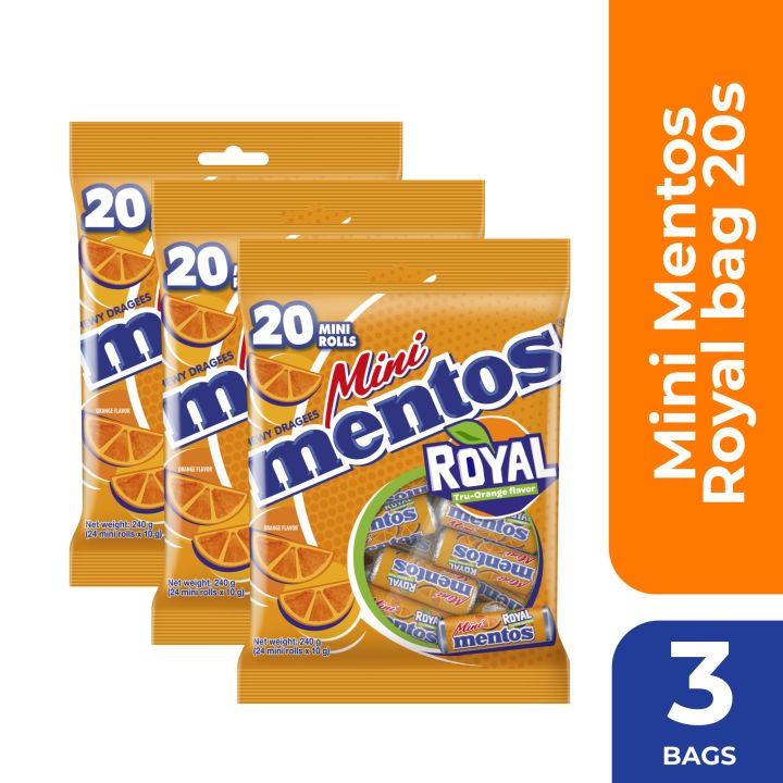 Mini Mentos Royal 20s - 3 bags | Lazada PH