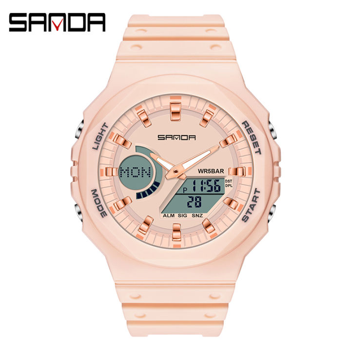 Sanda Women Watch Luminous Multifunctional Luxury Fashion for Women ...