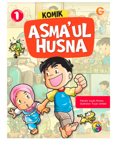 Gema Insani Komik Anak Seri Asmaul Husna 1 99 Names Of Allah SWT Comic ...