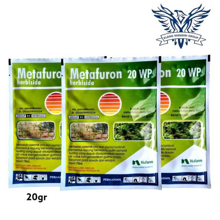 Metafuron 20 WP 20gr Metsulfuron Metil 20WP Herbisida Pembasmi Pakis ...