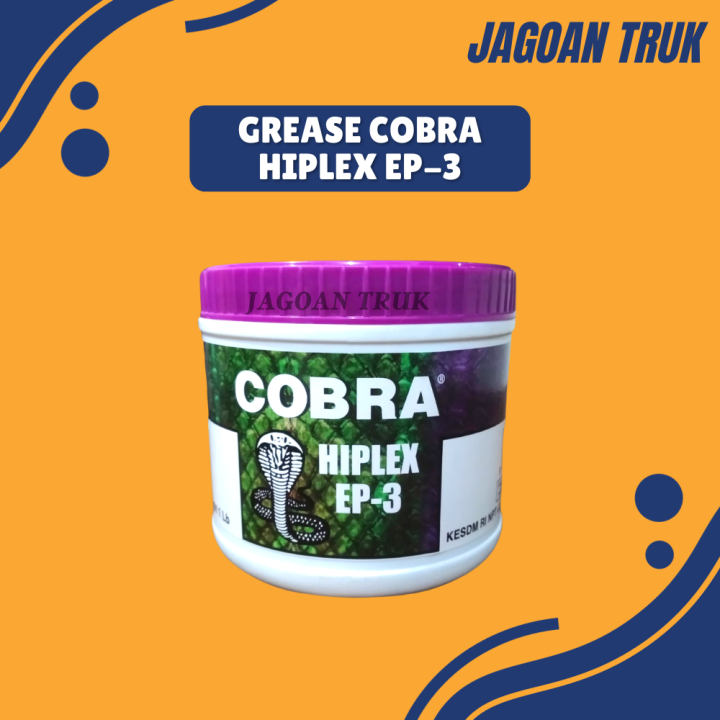 Grease/Gemuk Cobra Hiplex EP-3 Lithium Complex Bearing grease 1LB | Lazada Indonesia