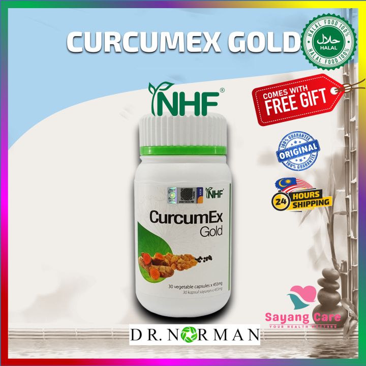 NHF - DR NORMAN CURCUMEX GOLD PLUS / KAPSUL CURCUMIN ANTI-RADANG 400MG ...