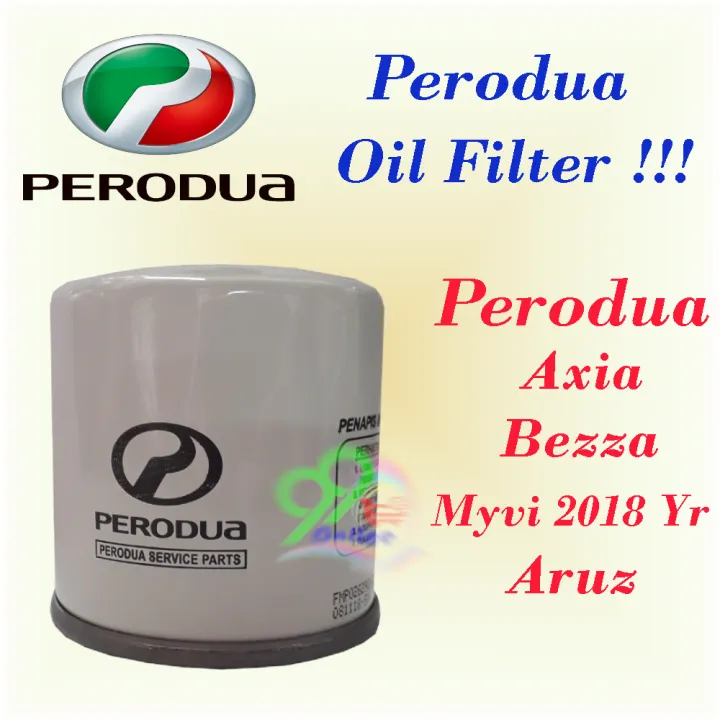 Perodua Axia, Bezza, Aruz and Myvi Year 2018 PERODUA Original Oil ...