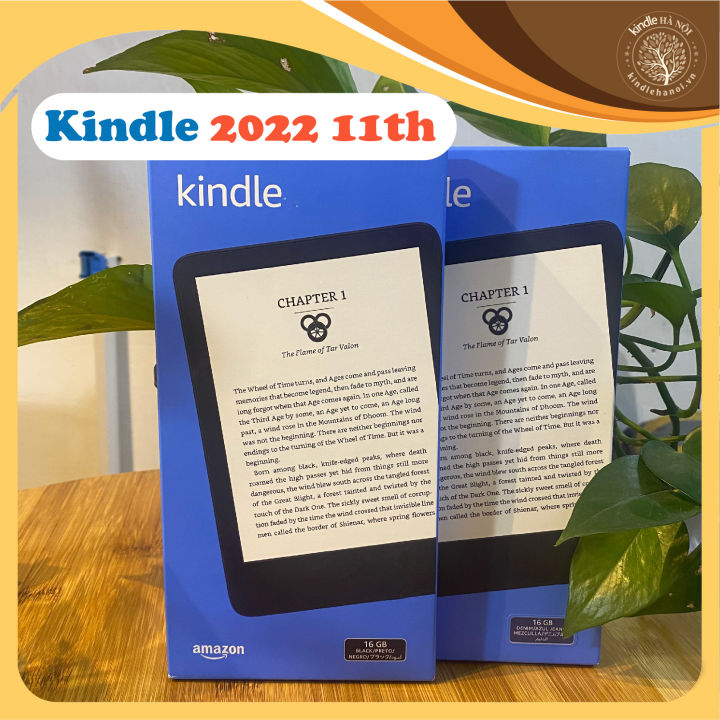 Máy đọc sách Kindle 2022 11th (all-new-kindle 2022) có đèn nền 6inch ...