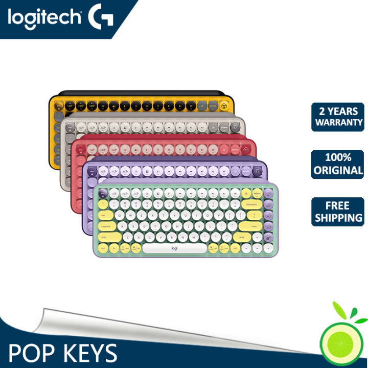 Logitech POP KEYS Bluetooth Wireless Mechanical Keyboard TTC TACTILE ...