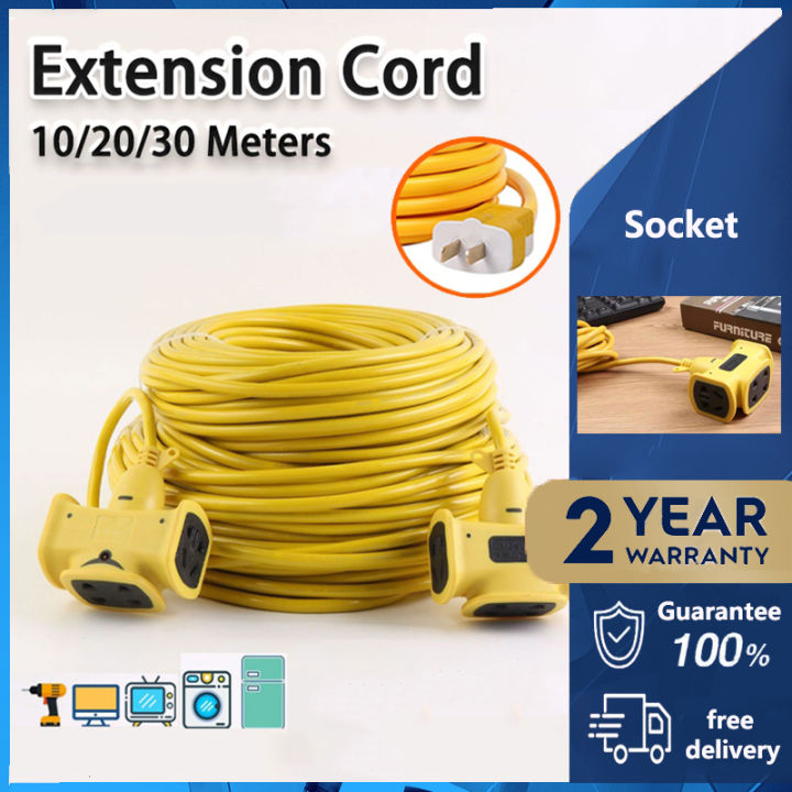 Extension Cord Socket Electric Vehicle Charging Extension Wire Outdoor Multi Function Wiring