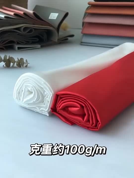 [Xiaolan] ผ้าซาตินยืดมันวาวโดยเมตรสำหรับชุดเสื้อผ้า Cheongsam H Anfu จักรเย็บผ้าธรรมดาความหนา ...