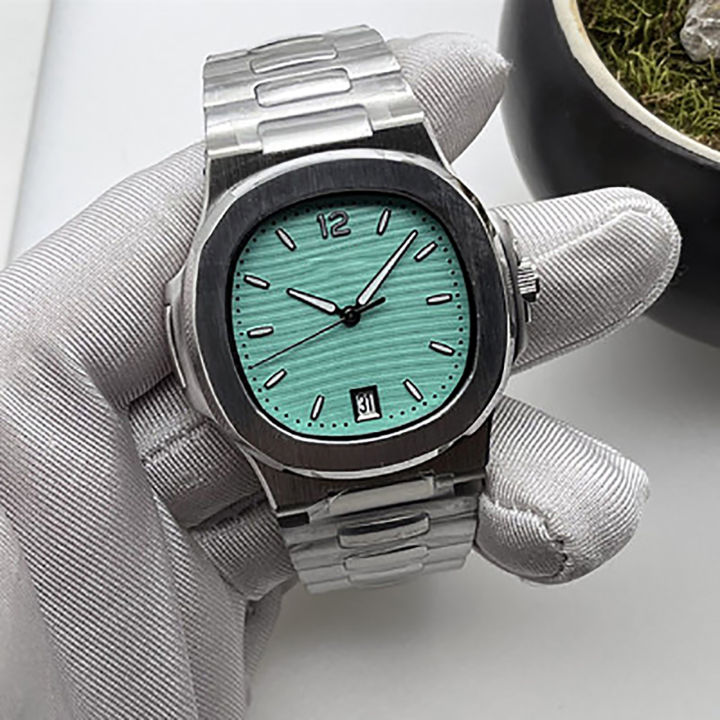 Automatic Business Watch Tiffany Blue Luminous Watch PP Retrofit Parrot ...