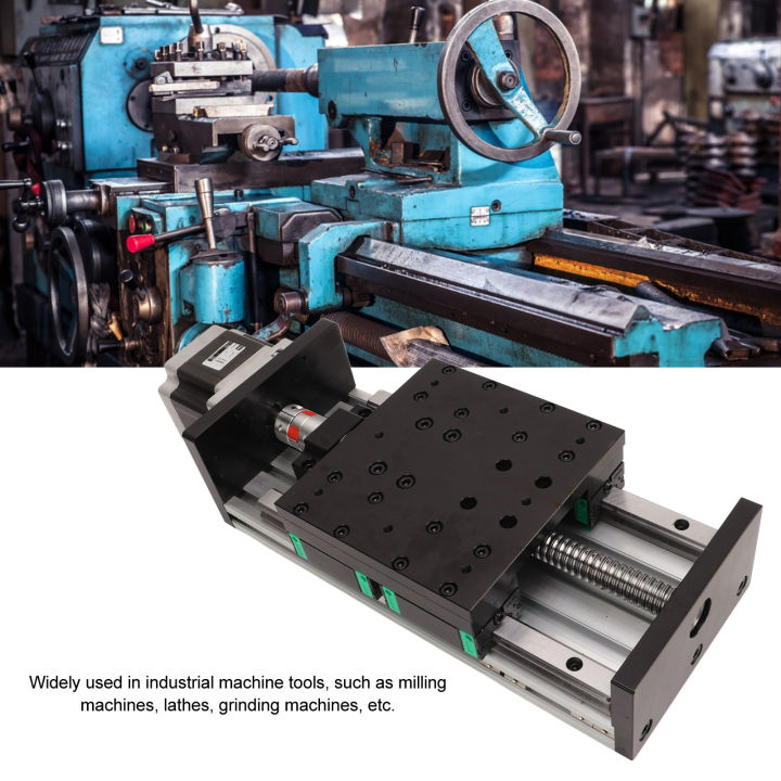 CNC Linear Motion Rail Guide Accurate Hole Machining CNC Linear Stage ...