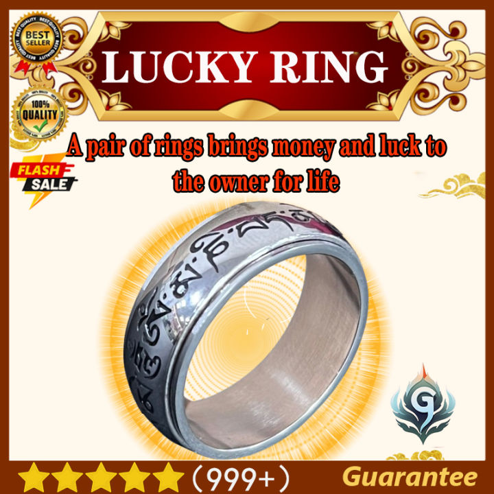 IY-Rings must be worn in the Year of the Dragon. Men's finger mantra outer ring, six-character ...