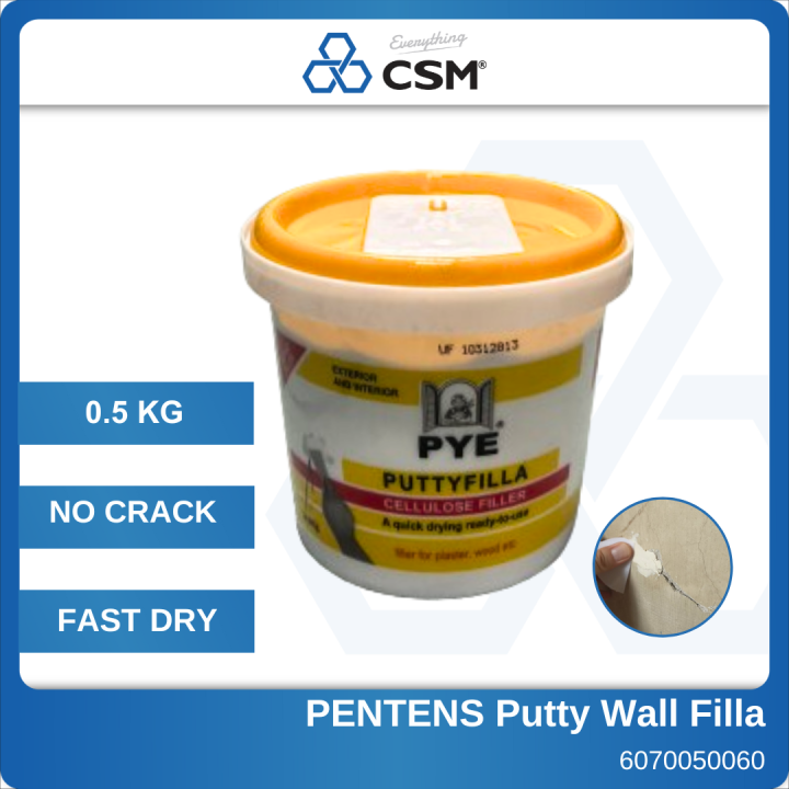 PYE 500g 1500G Wall Putty Filler Skim Instant Filla for Interior ...