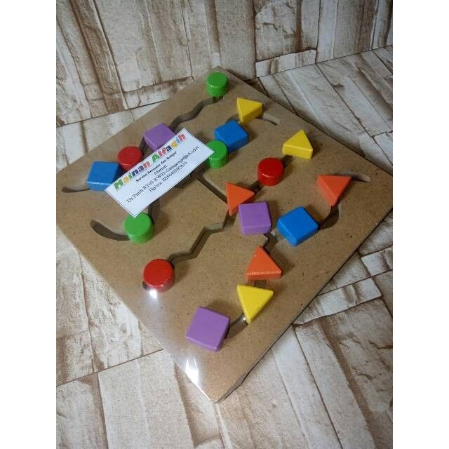 Mainan Anak Mainan kreatifitas anak / Mainan Edukasi-Mainan Maze Warna ...