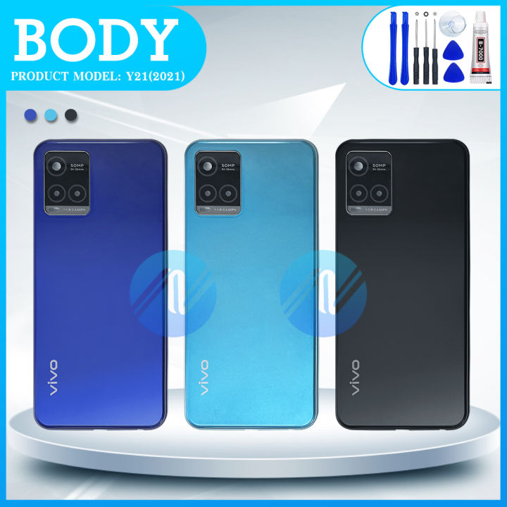 Body บอดี้（ฝาหลัง+ เคสกลาง）vivo Y21 2021 | Lazada.co.th