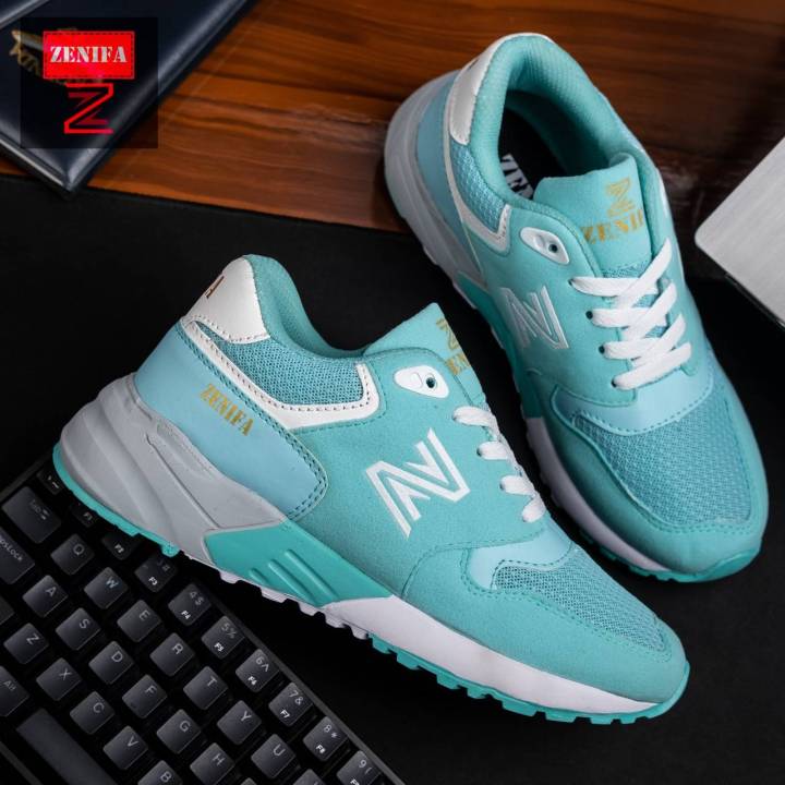 Sepatu Sneakers Wanita Sport Zenifa Posh 667 Sintetis Cewek Korea ...