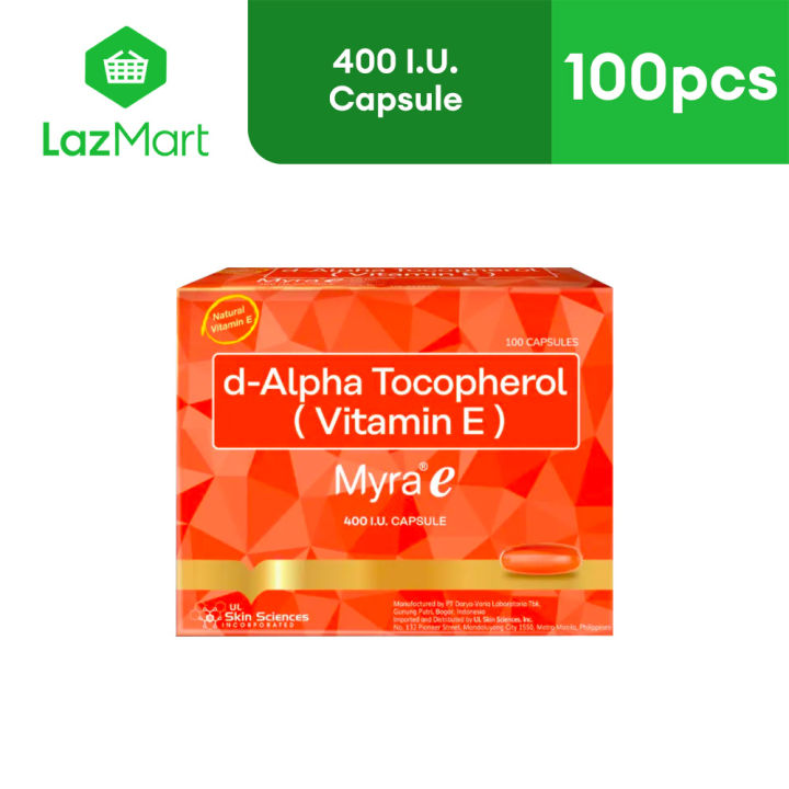 Myra E 400 I.U. 100s Box | Lazada PH