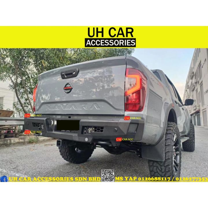TOYOTA HILUX VIGO REVO ROCCO ROGUE FORCE OP2 STEEL REAR BUMPER BULL BAR ...