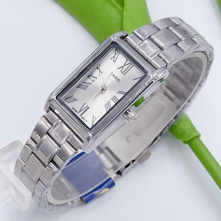 watchtime นาฬิกาข้อมือ ผู้หญิง สวยมาก หน้าปัดสีเหลี่ยม สาย2เค พร้อมส่ง ...