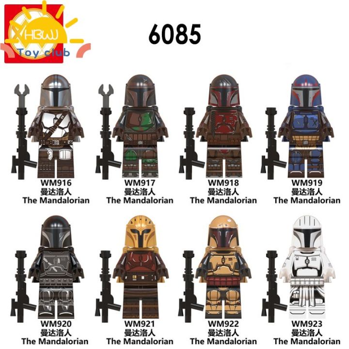 HowarBess The Mandalorian Mini Figures Star Wars Minifigures Toys WM6085 | Lazada PH