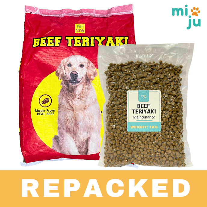 Beef Teriyaki Dog Food - Repacked (1kg) | Lazada PH