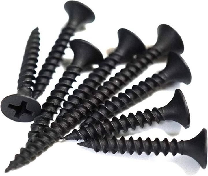 200 PCS Gypsum Black Screw for Wood and for Metal Self-tapping Screw ...