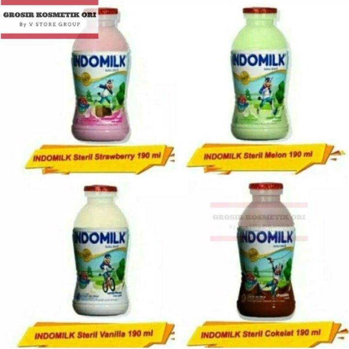 Indomilk susu 190ml kemasan botol | Lazada Indonesia