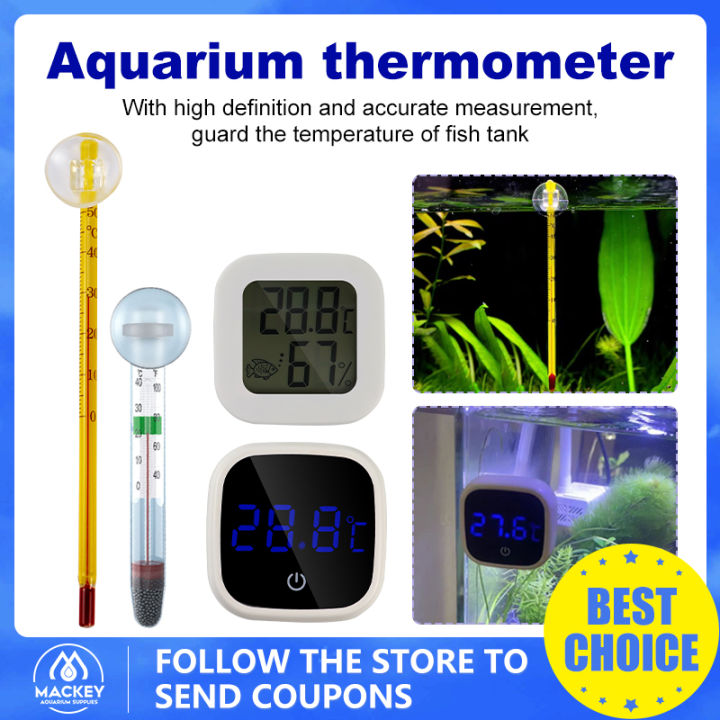 Fish tank thermometer high precision water thermometer cylinder ...
