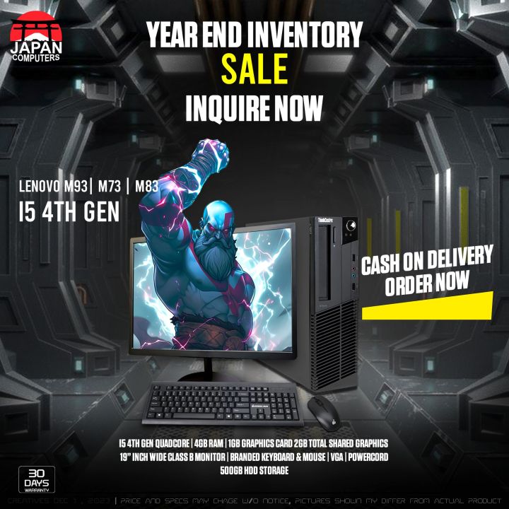 DESKTOP PACKAGE i5 4TH GEN PROCESSOR | refurbished | Lazada PH