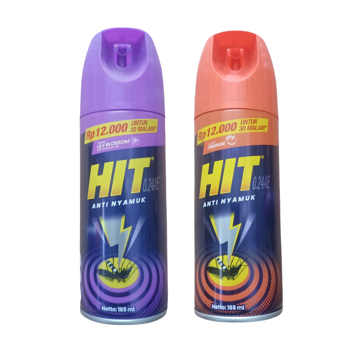 Hit Aerosol Anti Nyamuk dan Kecoa / Hit Obat Nyamuk Semprot 165ml ...