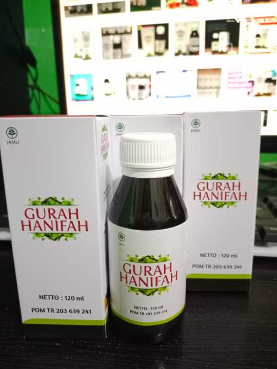 Gurah Hanifah Syrup Gurah Hanifah Madu Batuk Gurah Hanifah 120ml ...