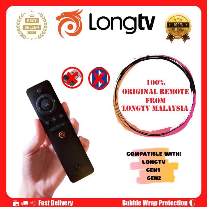 [Ready Stock] LOUiE LONGTV Media Android Box Original Remote Control ...