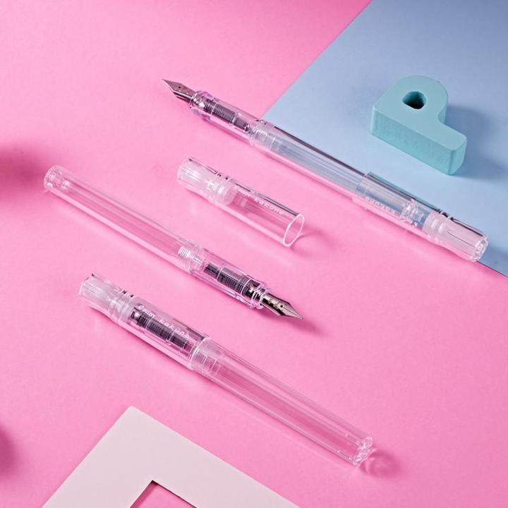 Pilot Kakuno Fountain Pen -CLEAR - EXTRA FINE / FINE / MEDIUM - CALLIGRAPHY | Lazada