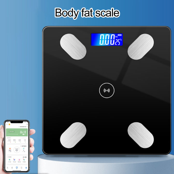 Body Weight Scale Smart Body Fat Scale with Bluetooth Lcd Display Track ...