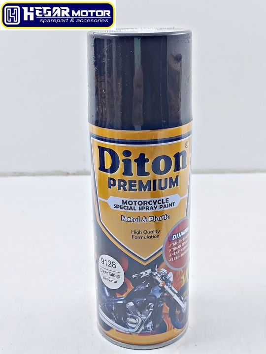DITON PREMIUM CAT SEMPROT CLEAR GLOSS + ACTIVATOR 9128/CLEAR DOFF 9130 ...