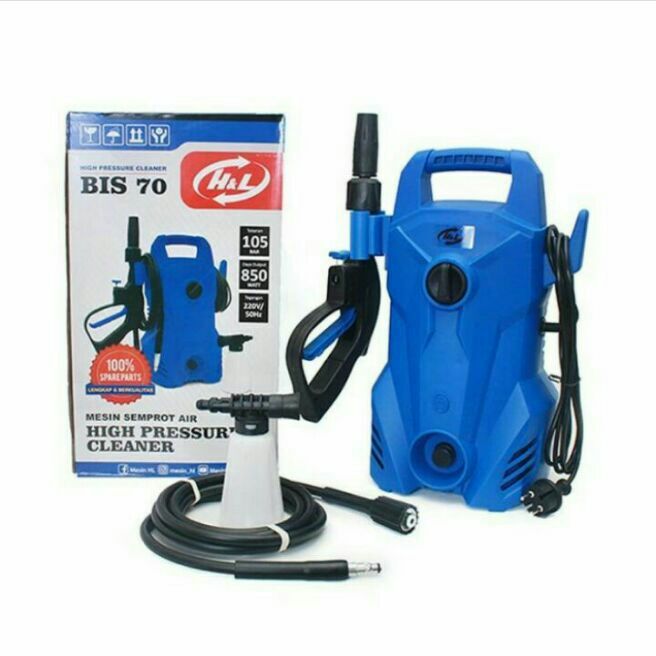 High Pressure Washer / Jet Cleaner H&L BIS 70 | Lazada Indonesia