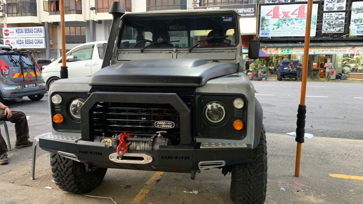 Land Rover Defender 110 Front Bumper with Winch Slot | Lazada