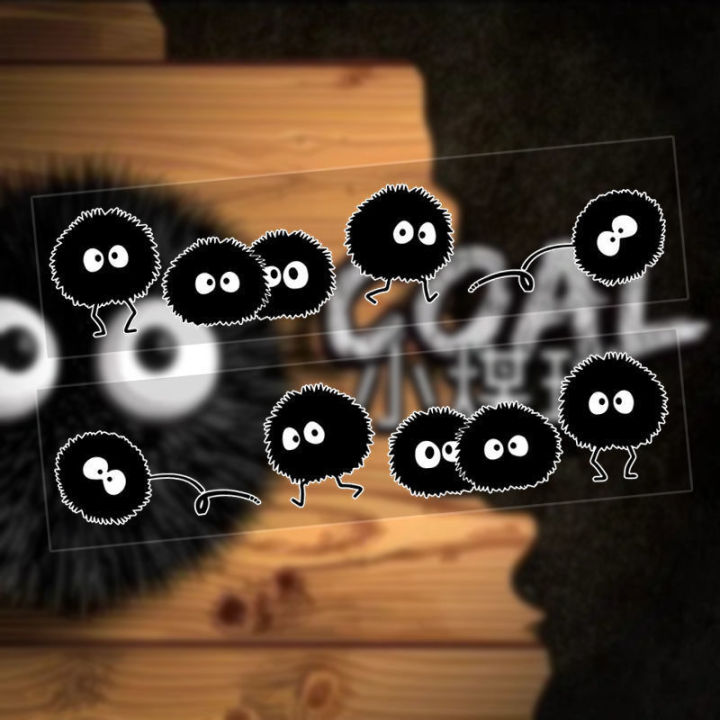 JDM Stickers Hayao Miyazaki Totoro Briquettes Car Stickers Japanese JDM ...