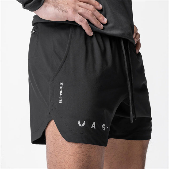 ASRV Men Summer Beach GYM Fitness Single Layer Shorts Running Quick ...