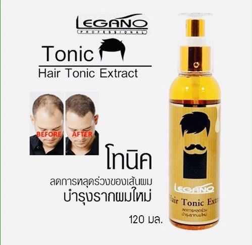 Hair Tonic Extra Legano 120 มล แฮร์โทนิค เซรั่ม ลดร่วง บำรุงรากผม ...