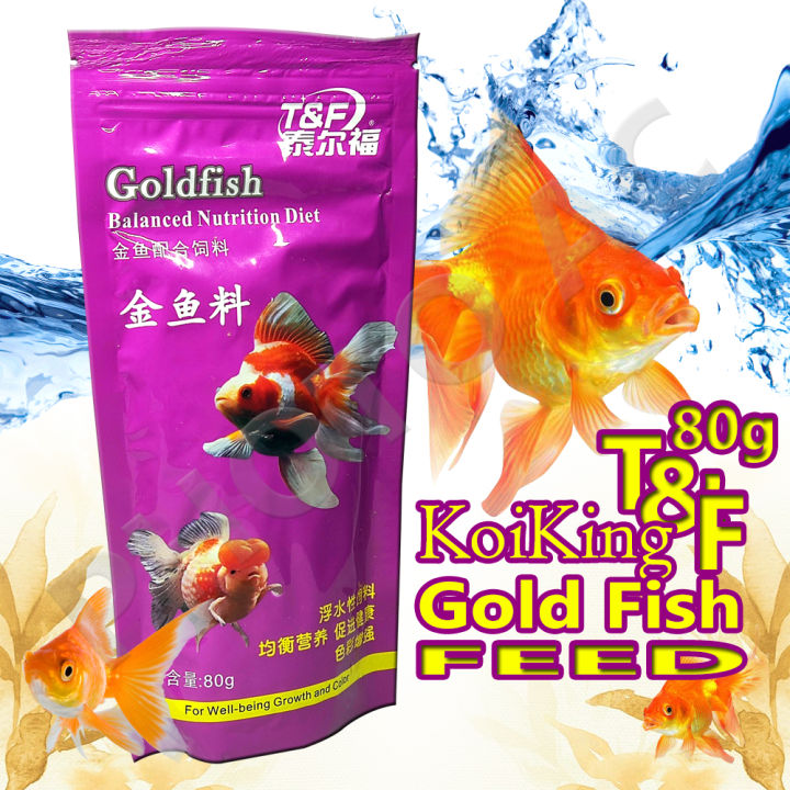 KoiKing T&F Gold Fish Feeding-80g | Lazada PH