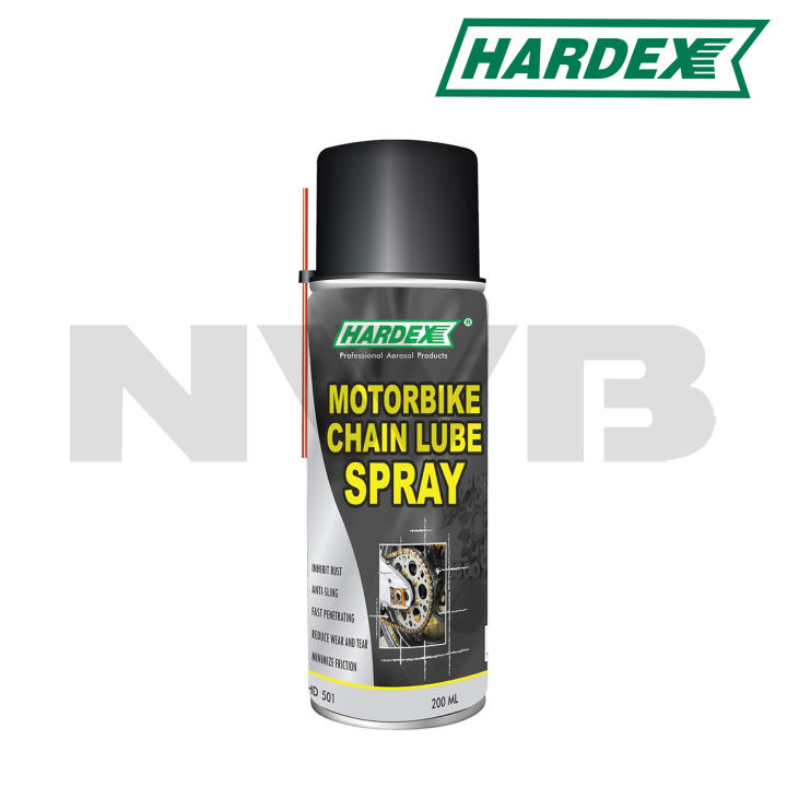 Hardex Motorbike Chain Lube Spray 200ml | Lazada PH