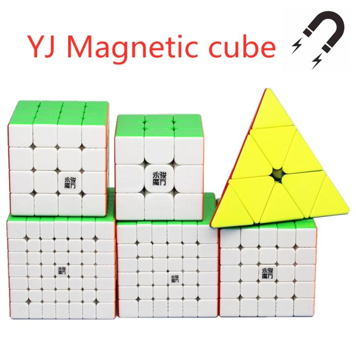 Yj V2M 7X7x7 Magnetic Magic Speed Cube 3X3 4X4 5X5 6X6 Cubo Magico ...