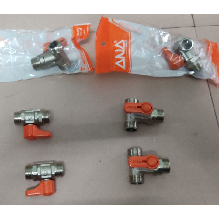 VAN khoá nước , Van INOX CHÍNH HÃNG ANA , REN NGOÀI phi 21 | Lazada.vn