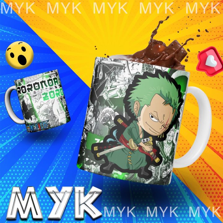 SPECIAL RORONOA ZORO ONEPIECE ANIME MUG DESIGN | Lazada PH