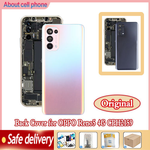 【พร้อมส่ง】ฝาหลังของแท้สำหรับ OPPO Reno5 4G CPH2159 | Lazada.co.th