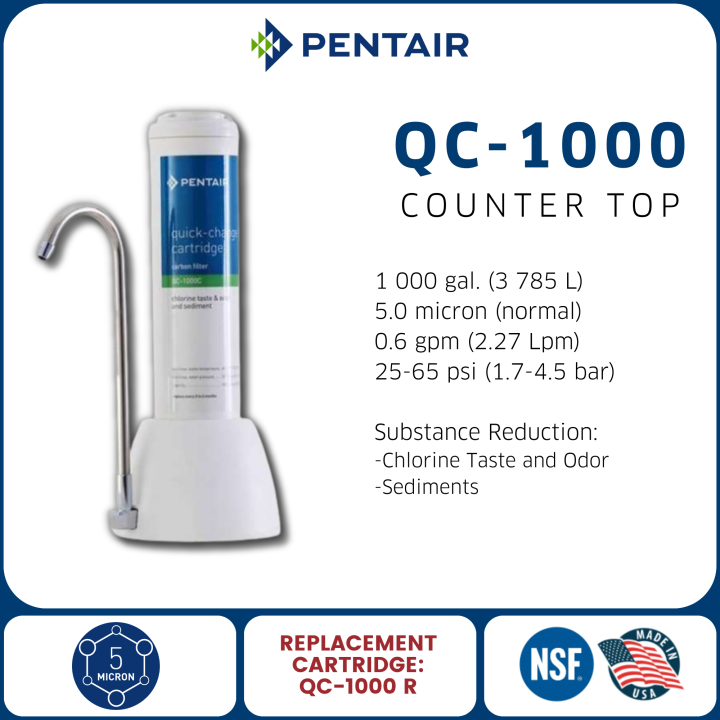 Pentair QC-1000 Countertop Water Purifier System | Lazada PH