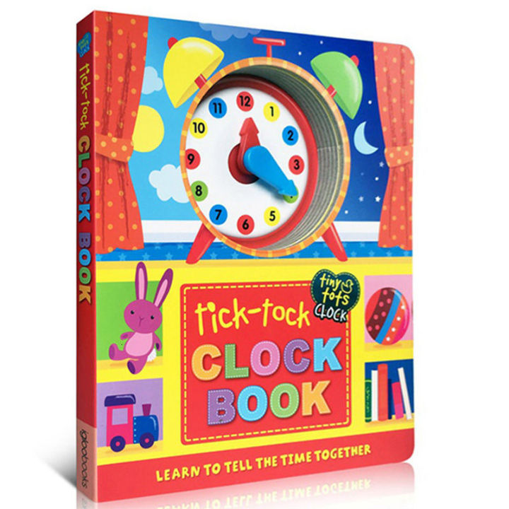 English original Tick-Tock Clock Book Clock board Book children's ...