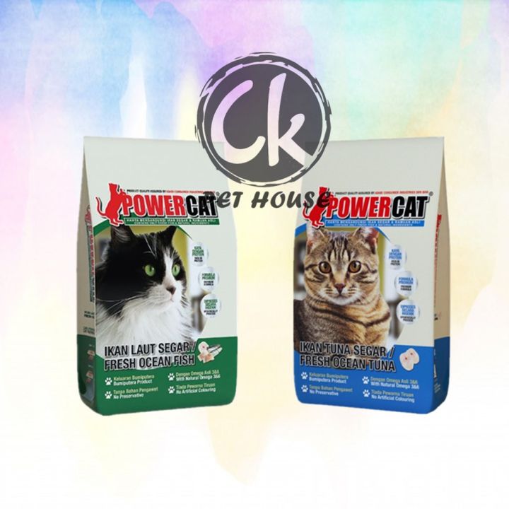 Power Cat Ocean Fish / Ocean Tuna (Cat Food) 1.3KG | Lazada